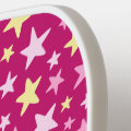 Pink Stars Pickleball Star Player Fun Custom Photo Pickleball Paddle ...