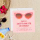 Pink Sunnies Beach Bachelorette Weekend Invitation | Zazzle