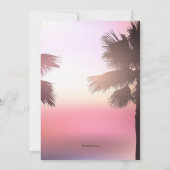 Pink Sunset Invitation | Zazzle