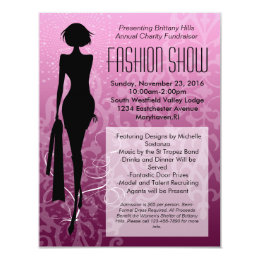 Fashion Show Invitations & Announcements | Zazzle
