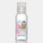 Pink Tail Ethnic Mermaid Baby Shower Hand Sanitizer | Zazzle