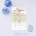 Pink Teddy Bear BINGO Baby Shower Games Flyer | Zazzle