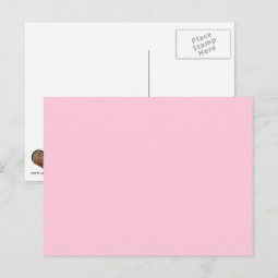 Pink template to Customize with pictures and text Postcard | Zazzle