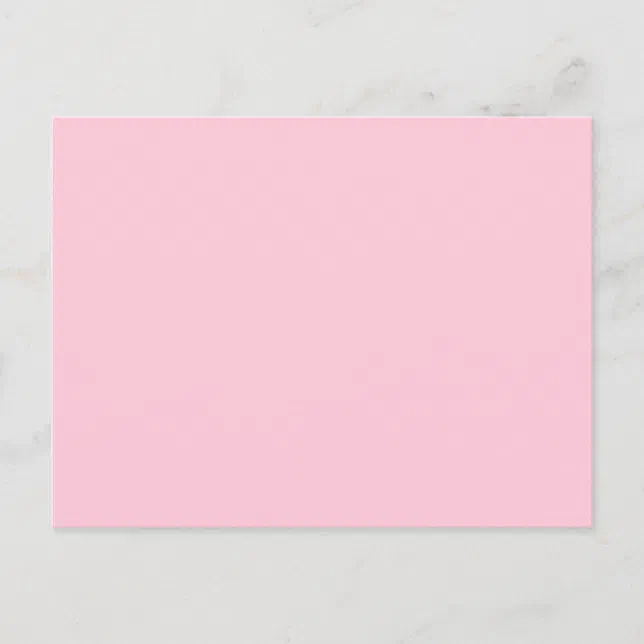 Pink template to Customize with pictures and text Postcard | Zazzle