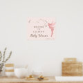 Pink Tinker Bell Baby Shower Welcome Sign | Zazzle