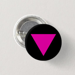 "PINK TRIANGLE" GAY PRIDE 1.25-inch Pinback Button | Zazzle