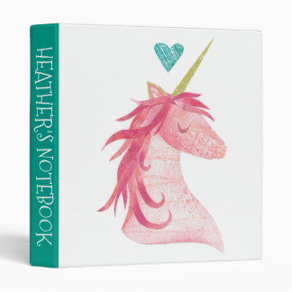 Unicorn Custom Binders | Zazzle