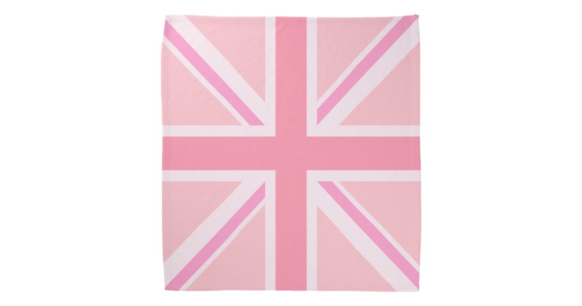 Pink Union Jack/Flag Bandana | Zazzle.com