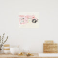 Pink Vintage Payphone Poster | Zazzle