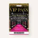 Pink VIP Pass Hollywood Red Carpet Birthday Badge | Zazzle