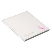 Pink Watercolor Flamingo Notepad | Zazzle