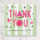 Pink Watermelon, Cute Summer Birthday Thank You Favor Tags | Zazzle
