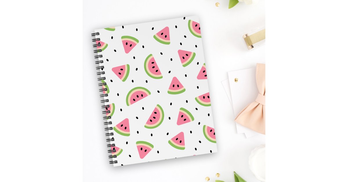 Pink Watermelons, Watermelon Seeds, Summer Pattern Planner | Zazzle