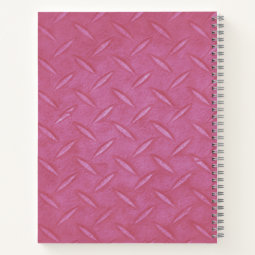 Pink Weightlifting Barbell Workout Gym Log Notebook | Zazzle