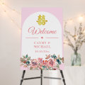 Red traditional Chinese wedding welcome sign | Zazzle