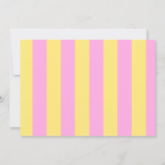 Pink Yellow Lemonade Stand First Birthday Photo Invitation | Zazzle