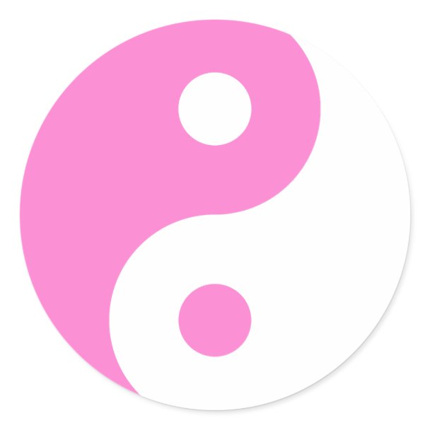 Yin Yang Symbol Fabric | Zazzle.com