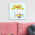 Pinky and the Brain | Laboratory Science Canvas Print | Zazzle