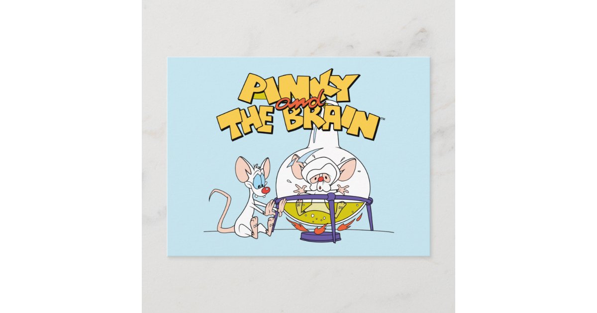 Pinky and the Brain | Laboratory Science Postcard | Zazzle