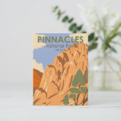 Pinnacles National Park California Vintage Postcard | Zazzle