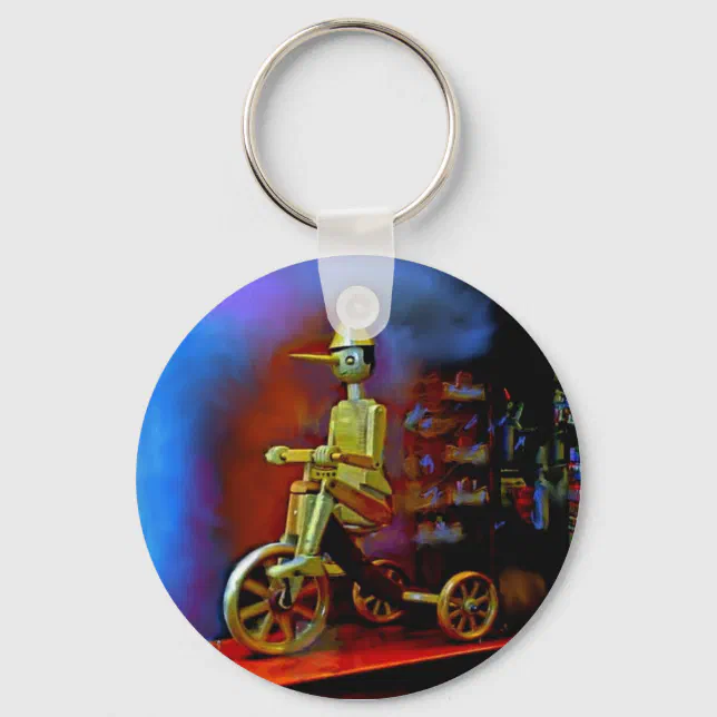 Pinocchio keychain | Zazzle