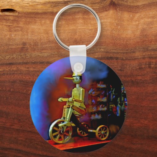 Pinocchio keychain | Zazzle