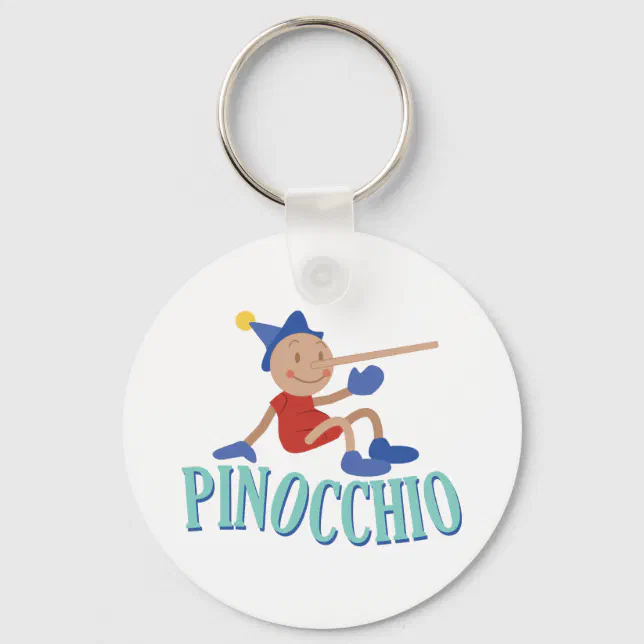 Pinocchio Kid Keychain | Zazzle