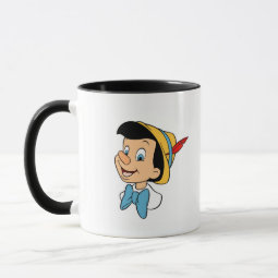 Pinocchio smiling head shot Disney Mug | Zazzle