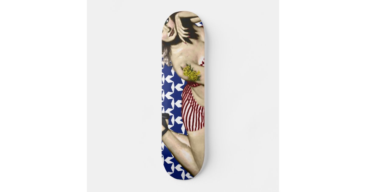 pinup skateboard deck | Zazzle