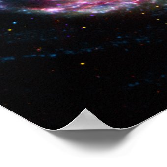 Pinwheel Galaxy Spiral Space Poster | Zazzle