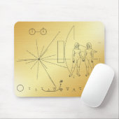 Pioneer plaque Women Mouse Pad | Zazzle