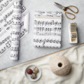 Pipe organ music wrapping paper | Zazzle
