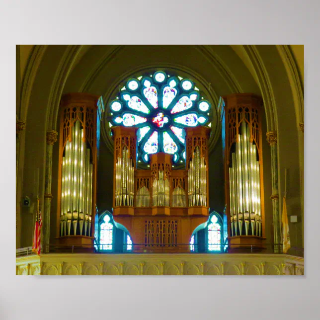 Pipe Organ Poster | Zazzle
