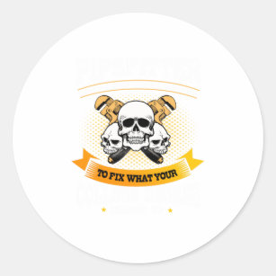 Plumbing Stickers | Zazzle