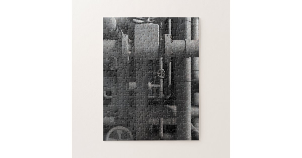 Pipes and Valves Jigsaw Puzzle | Zazzle