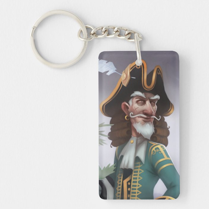Pirate101 Captain Avery Keychain | Zazzle.com