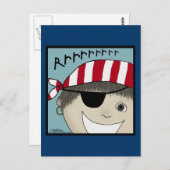Pirate Boy Rrrrrr Postcard | Zazzle