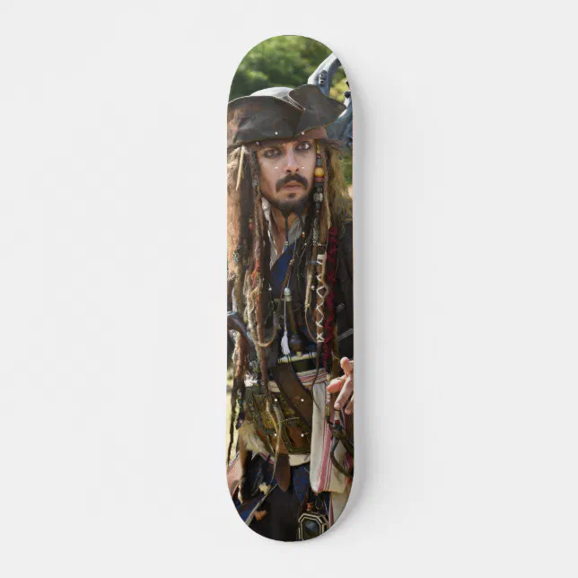 PIRATE CAPTAIN COSPLAY Skateboard, 7¾" Deck | Zazzle