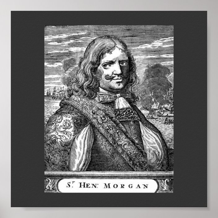 Pirate Captain Morgan Poster | Zazzle.com