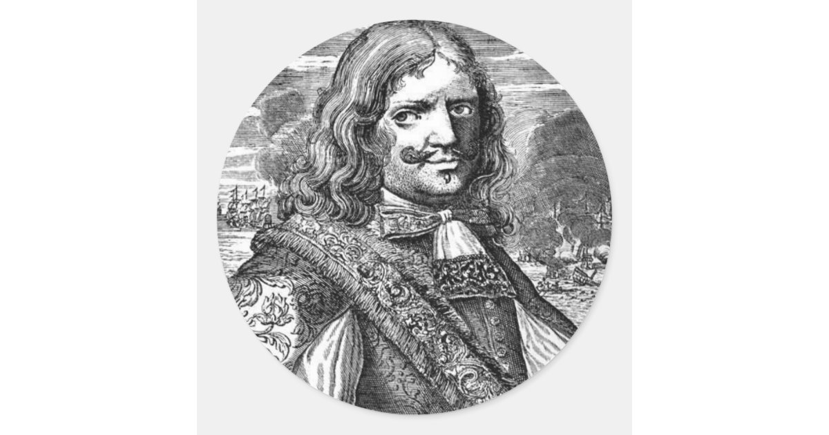 Pirate Captain Morgan Sticker | Zazzle