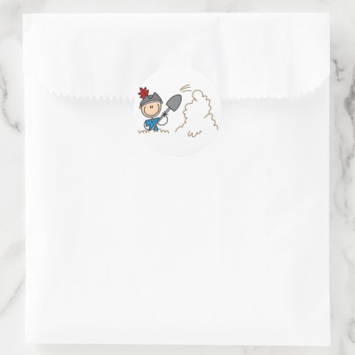 Pirate Digging For Treasure Sticker | Zazzle