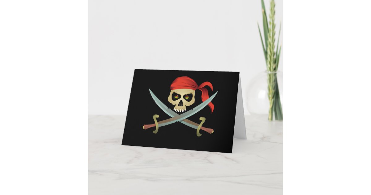 Pirate Greeting Cards | Zazzle