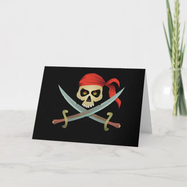 Pirate Greeting Cards | Zazzle