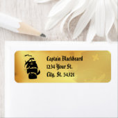 Pirate Map Address Labels | Zazzle