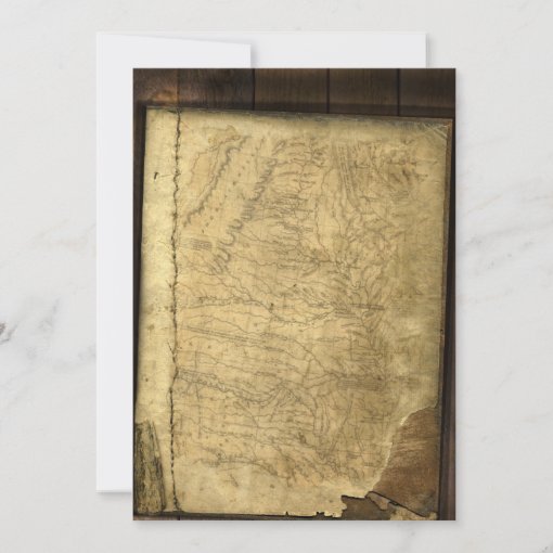 Pirate Map Invitation | Zazzle