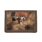 Pirates of the Caribbean Skull & Cross Bones Trifold Wallet | Zazzle.com