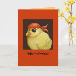 Pirate Peep Halloween card | Zazzle