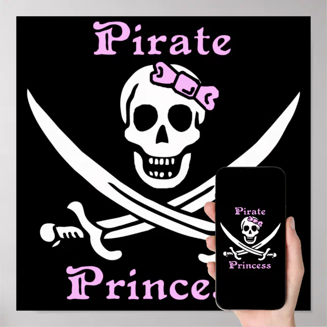Pirate Princess Poster | Zazzle