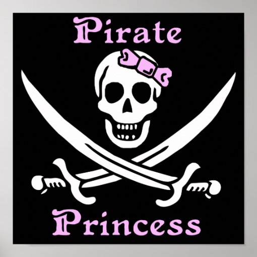 Pirate Princess Poster | Zazzle
