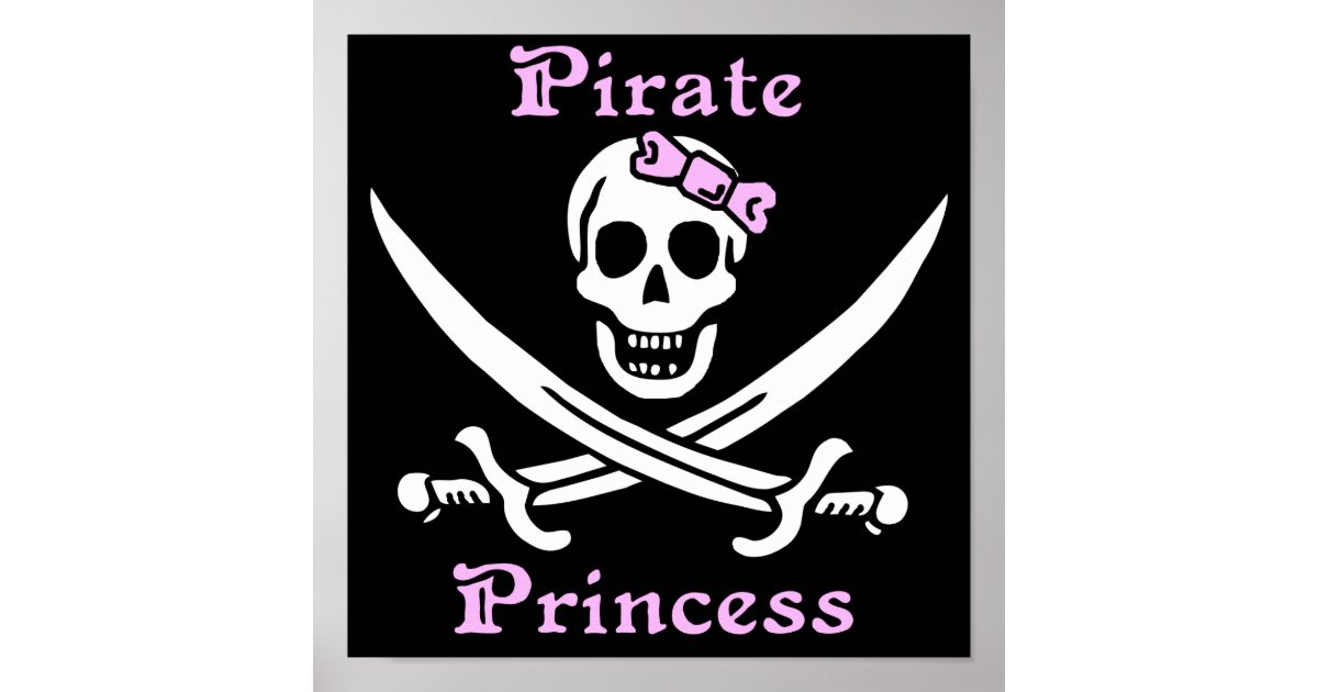 Pirate Princess Poster | Zazzle
